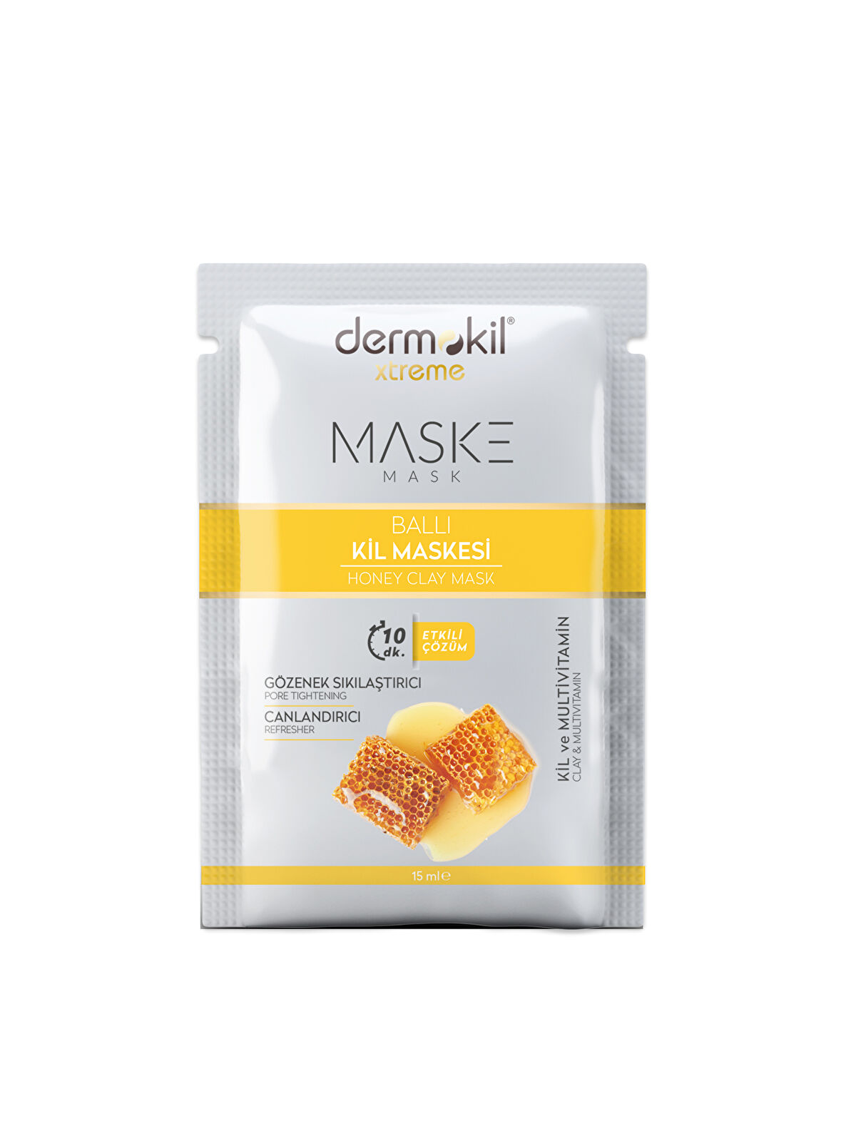 Dermokil Ballı Kil Maskesi 15 Ml