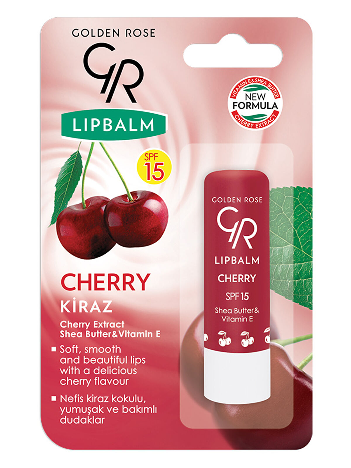 Golden Rose Vişneli Dudak Balsamı No:07 Golden Rose Vişneli Dudak Balsamı No:07