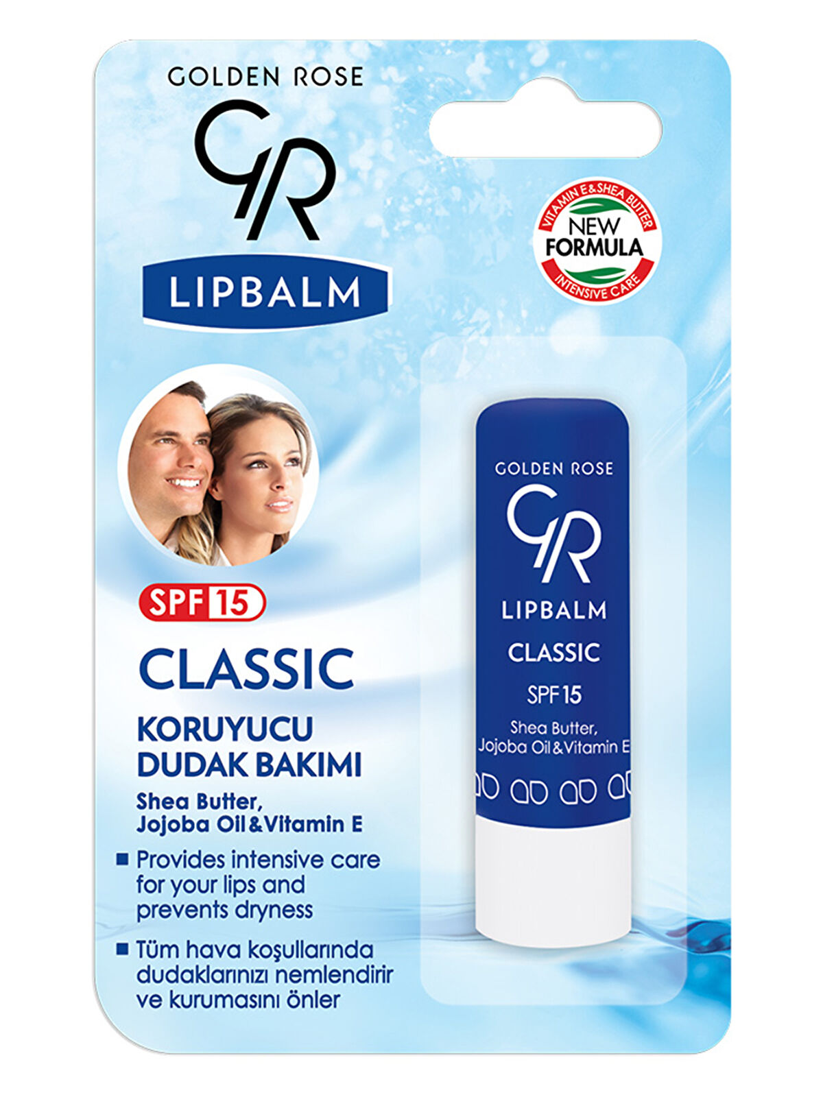 Golden Rose Klasik Dudak Balsamı Spf 15 No:01 Golden Rose Klasik Dudak Balsamı Spf 15 No:01