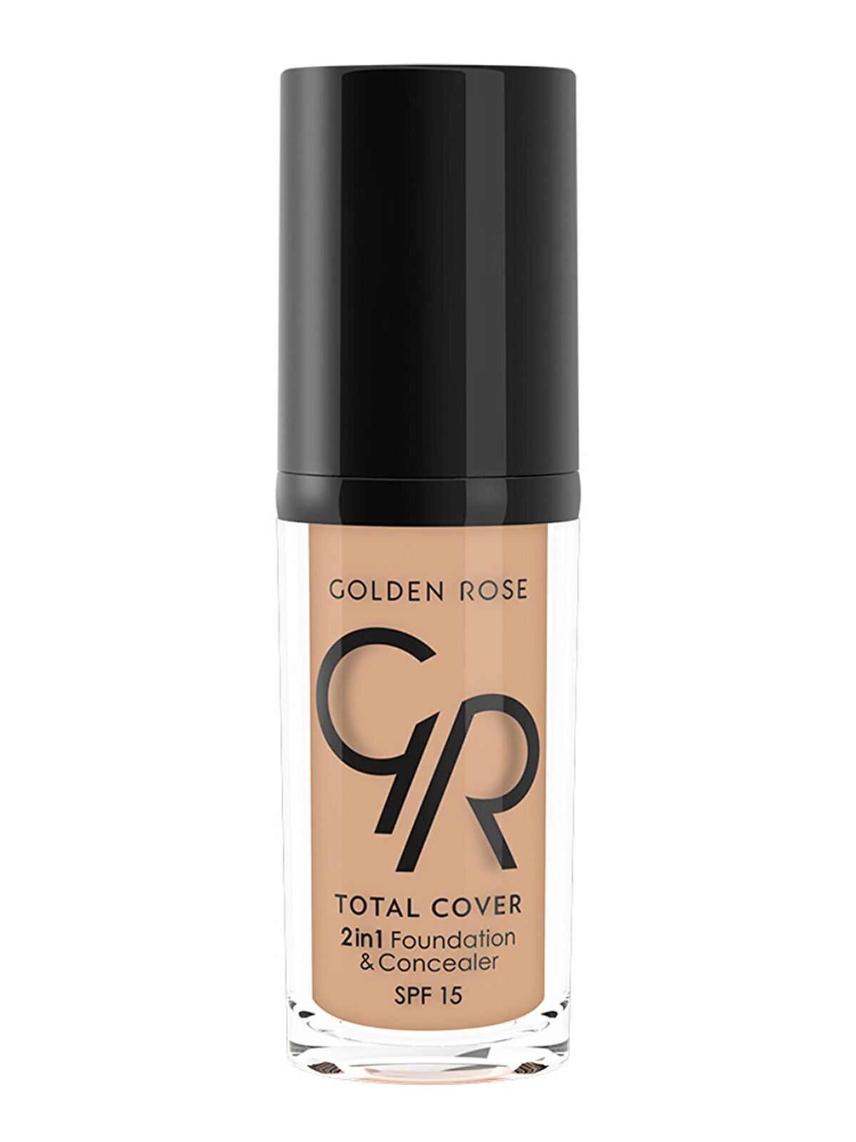 Golden Rose Fondatön Total Cover 2in1 Foundation&Concealer No:15 Golden Rose Fondatön Total Cover 2in1 Foundation&Concealer No:15