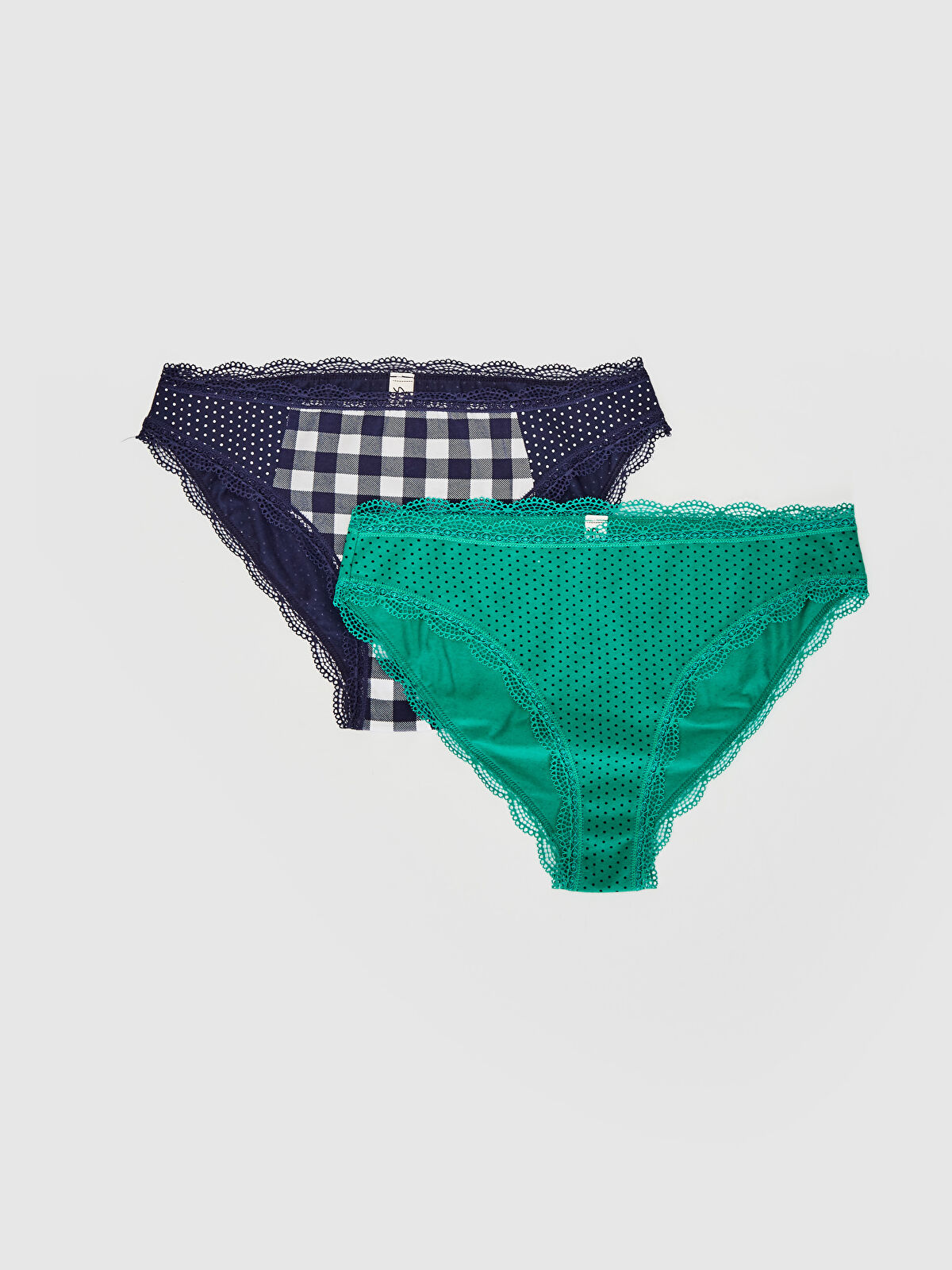 Kutulu Dantelli Külot 2'li