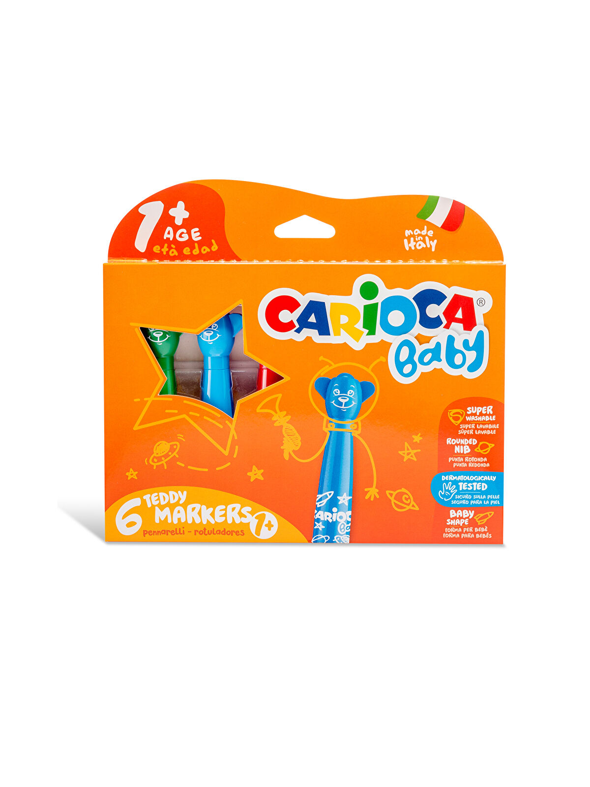 Carioca Keçeli Boya Kalemi 6'lı