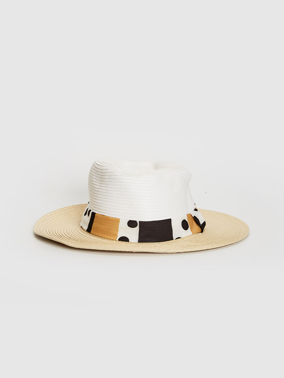 Kuşak Detaylı Fötr Şapka