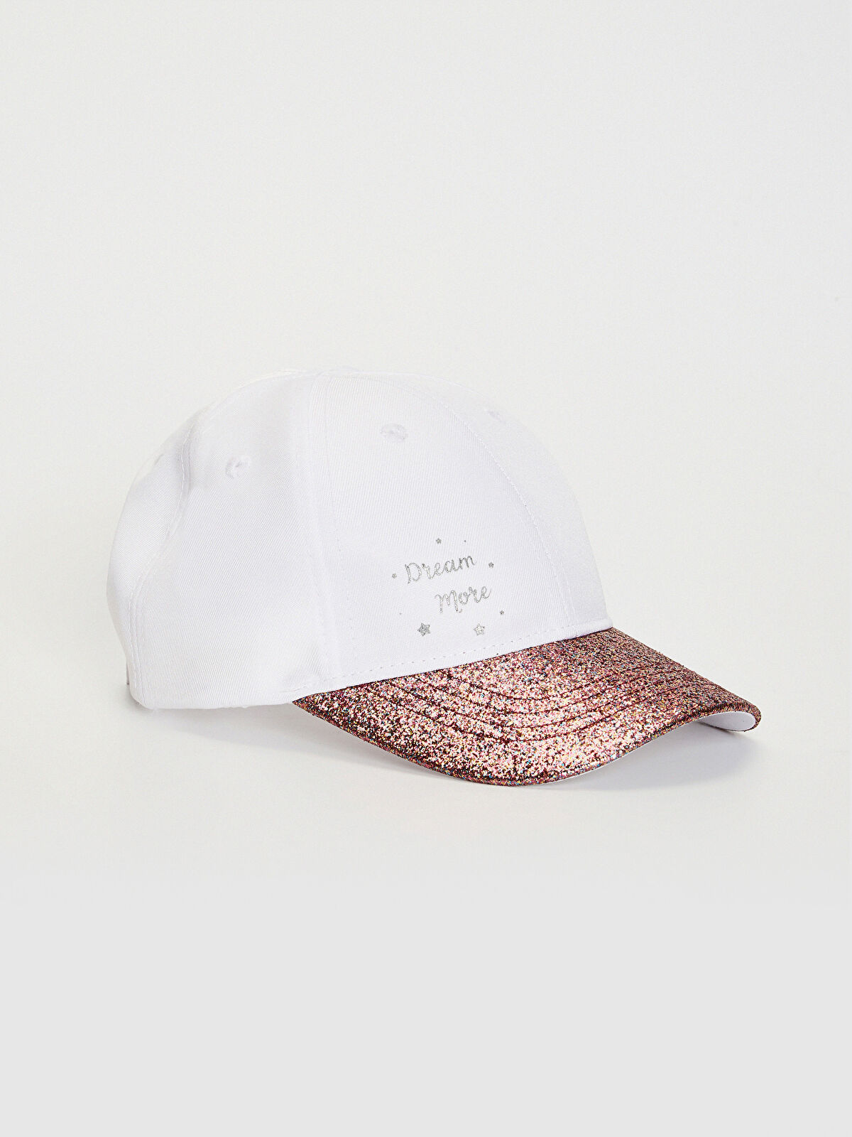 Slogan Baskılı Simli Kız Çocuk Şapka Slogan Baskılı Simli Kız Çocuk Şapka