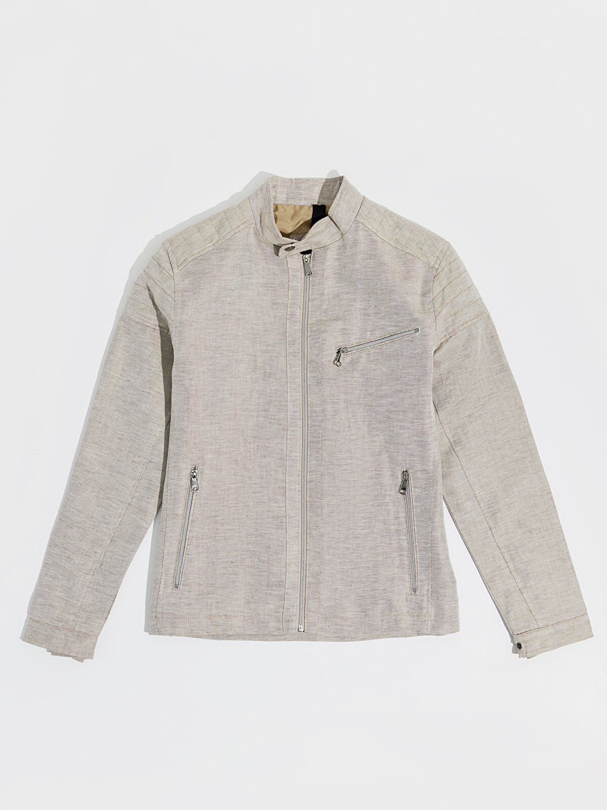 LCW VISION Slim Fit İnce Keten Mont