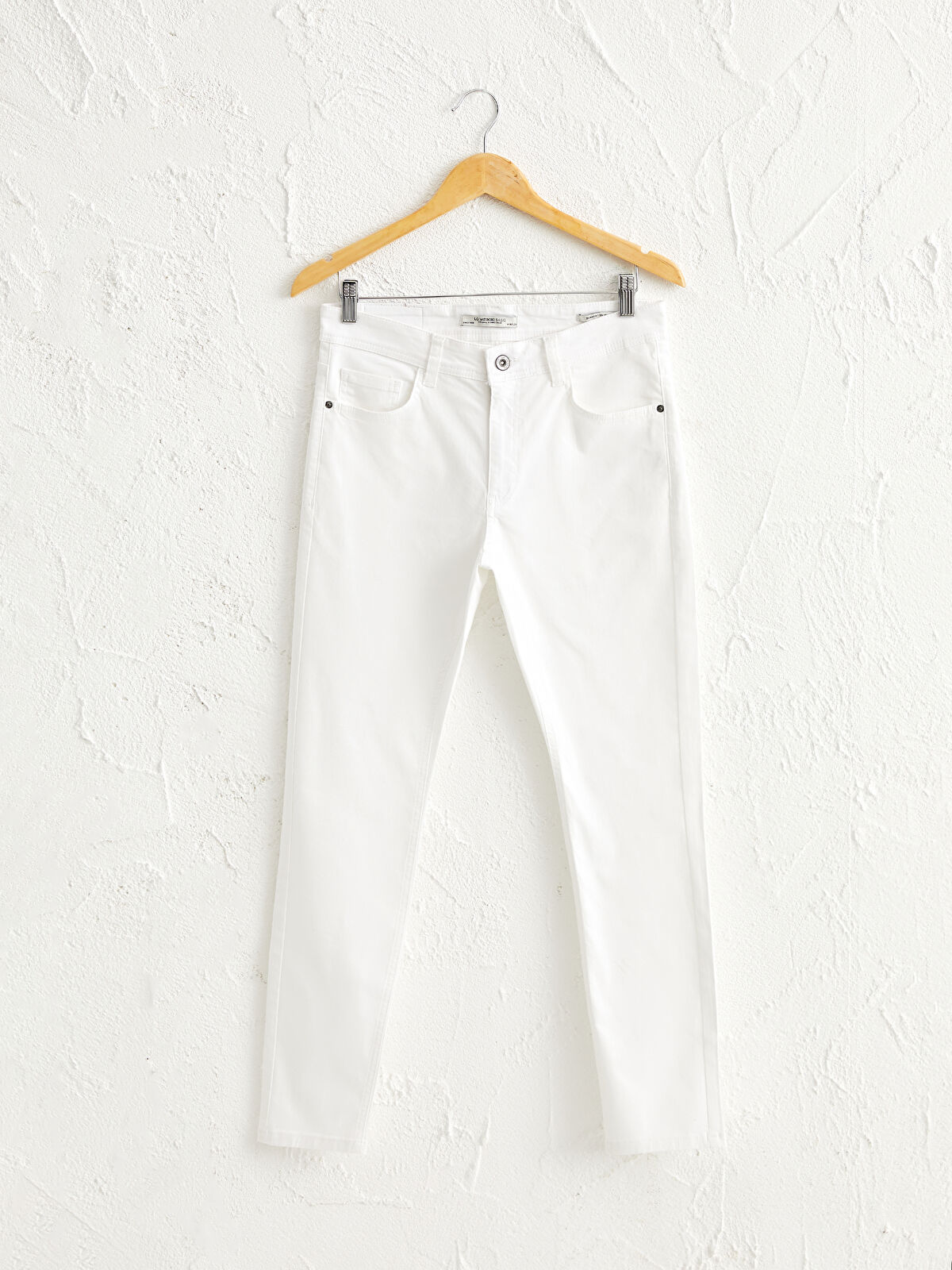 Ekstra Dar Kalıp Gabardin Erkek Chino Pantolon