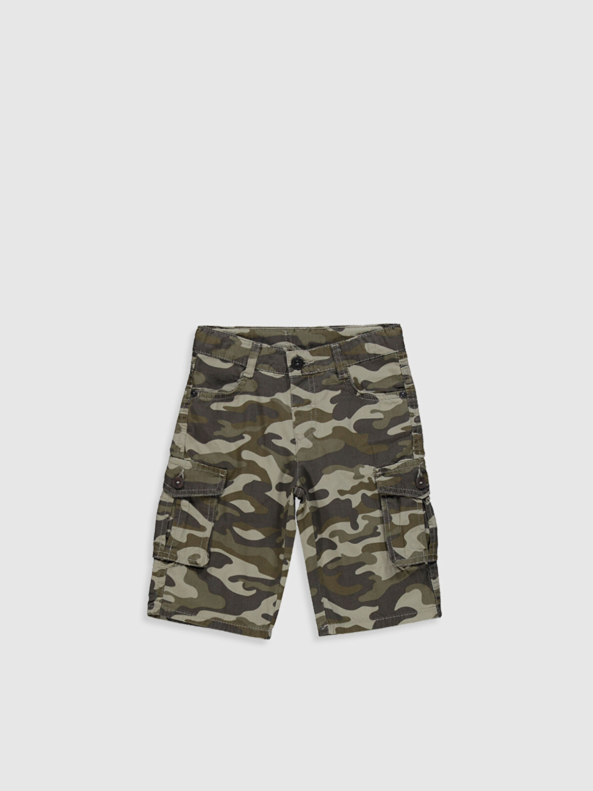 Kamuflaj Desenli Erkek Çocuk Kargo Roller