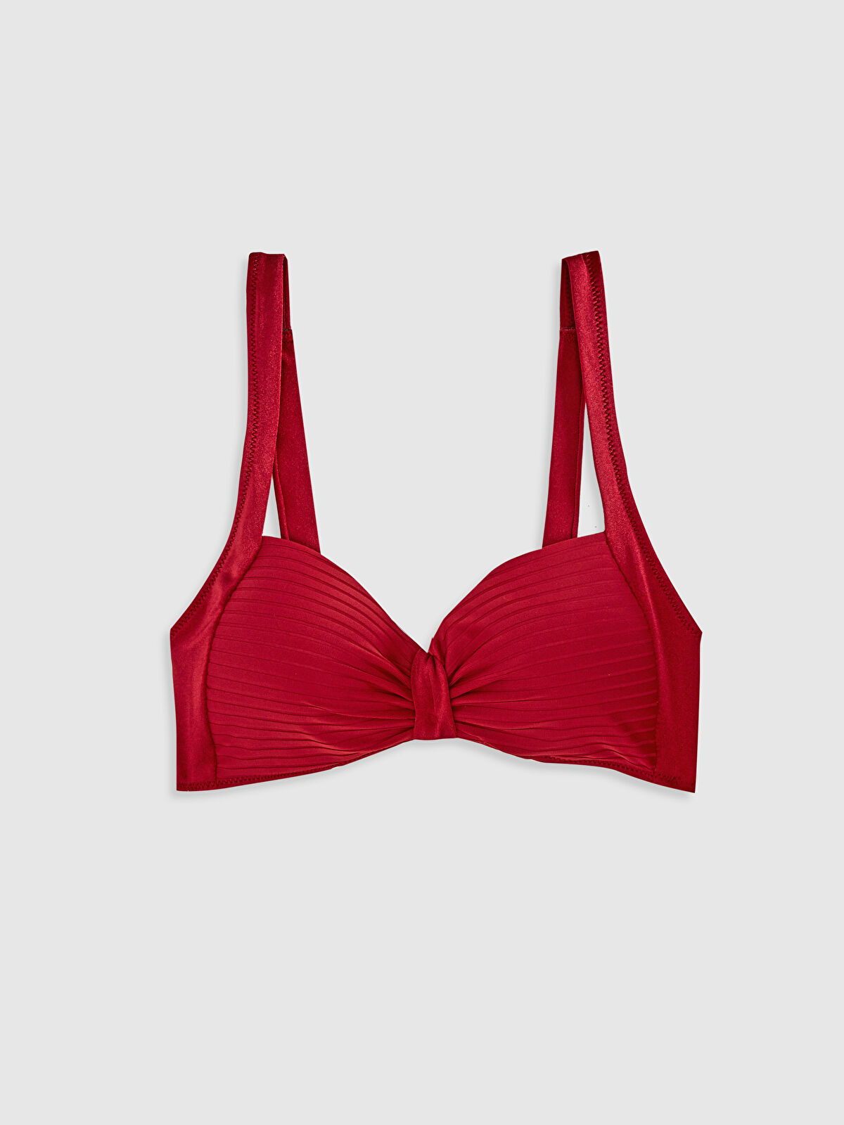Büzgü Detaylı Bikini Üst