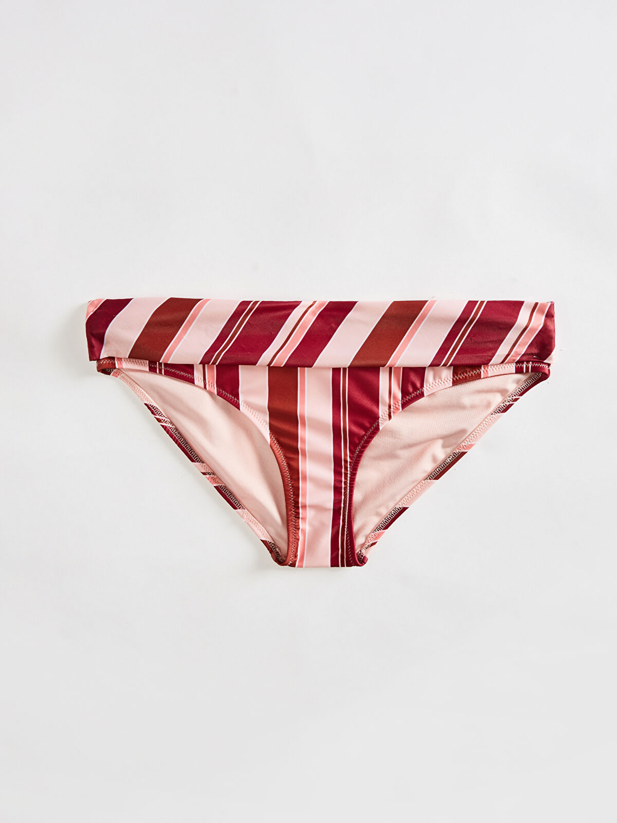 Çizgi Desenli Kadın Bikini Alt