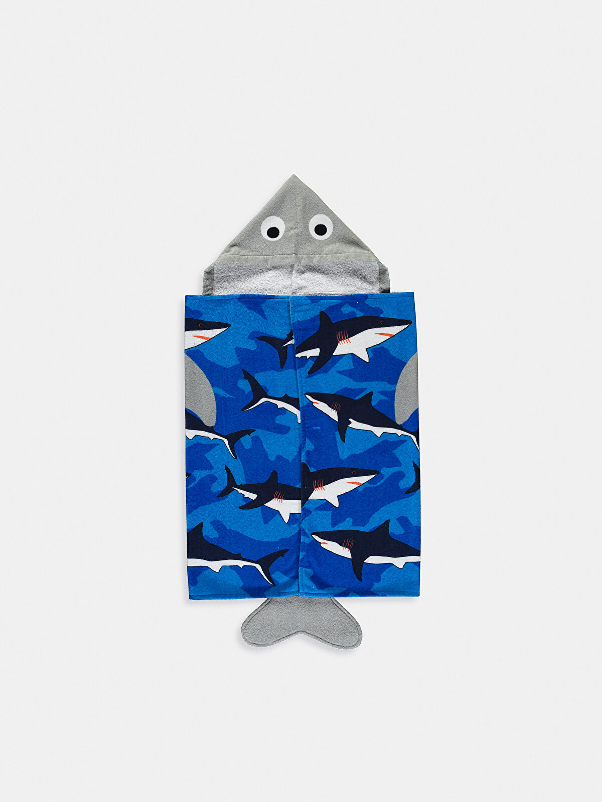 Nakış Detaylı Baskılı Erkek Çocuk Plaj Havlusu