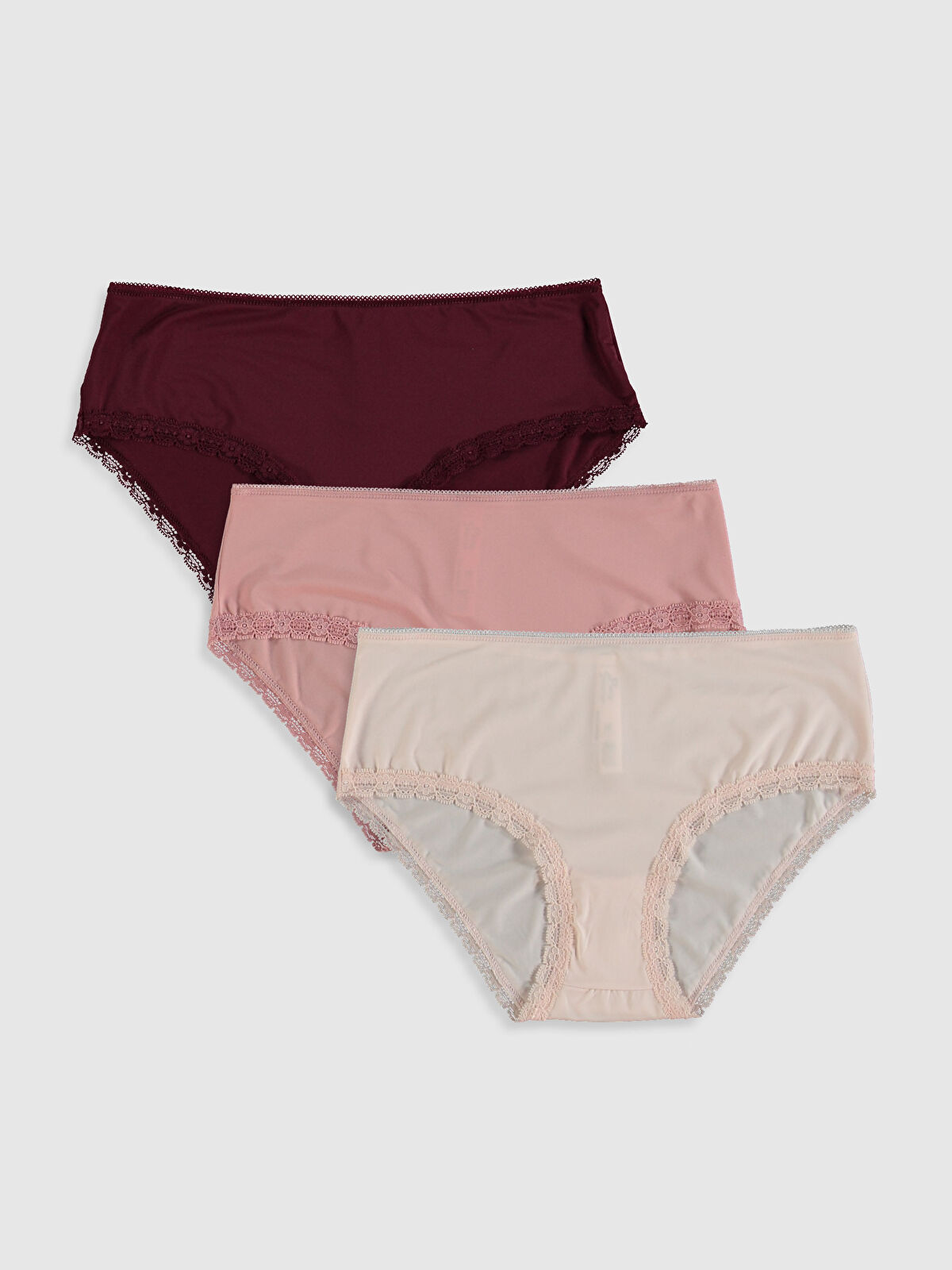 LCW DREAM Standart Fit Hipster Külot 3'lü