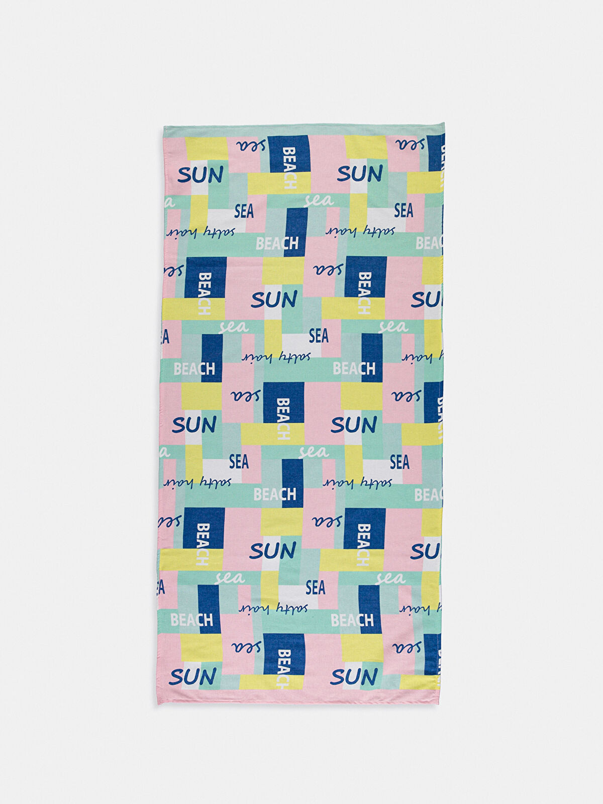 Baskılı Kadın Plaj Havlusu