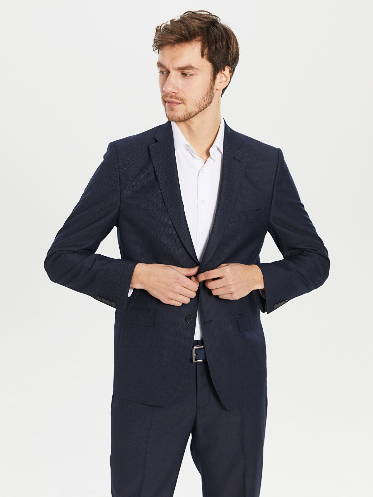 Standart Kalıp Erkek Blazer Ceket