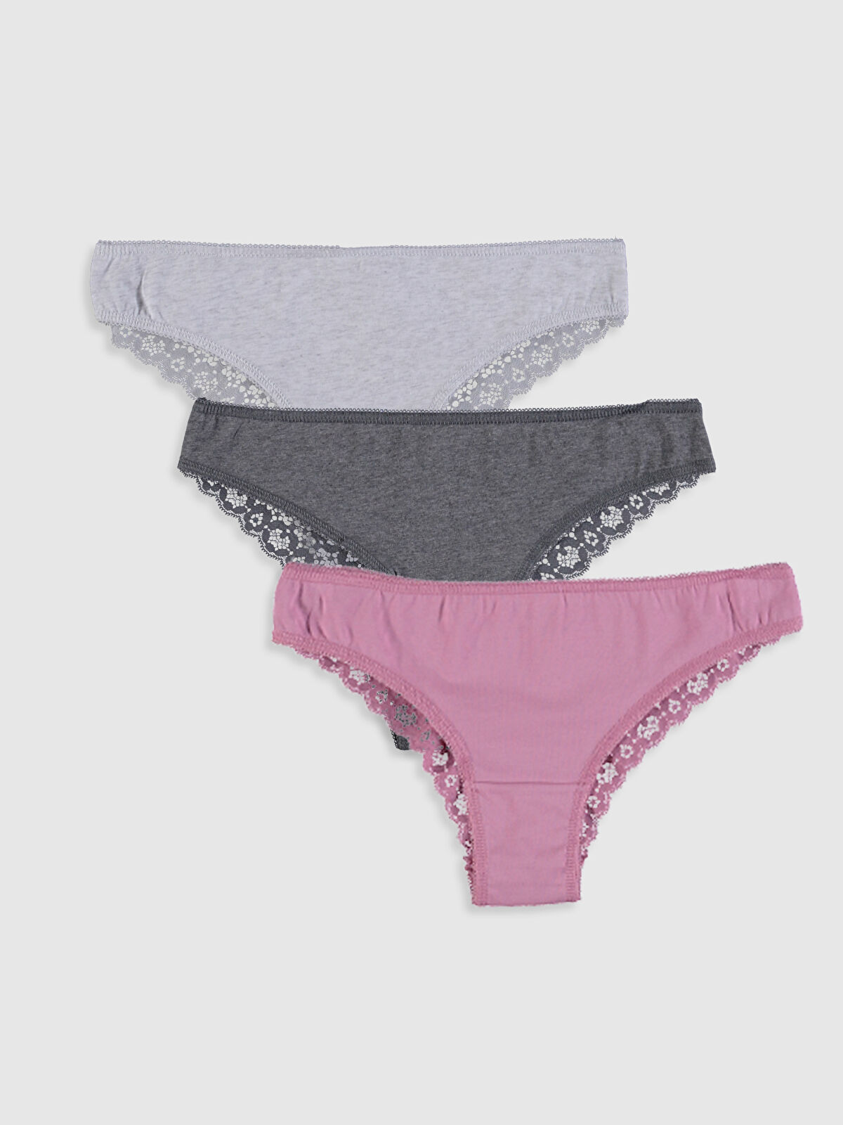 Dantelli Brazilian Külot 3'lü