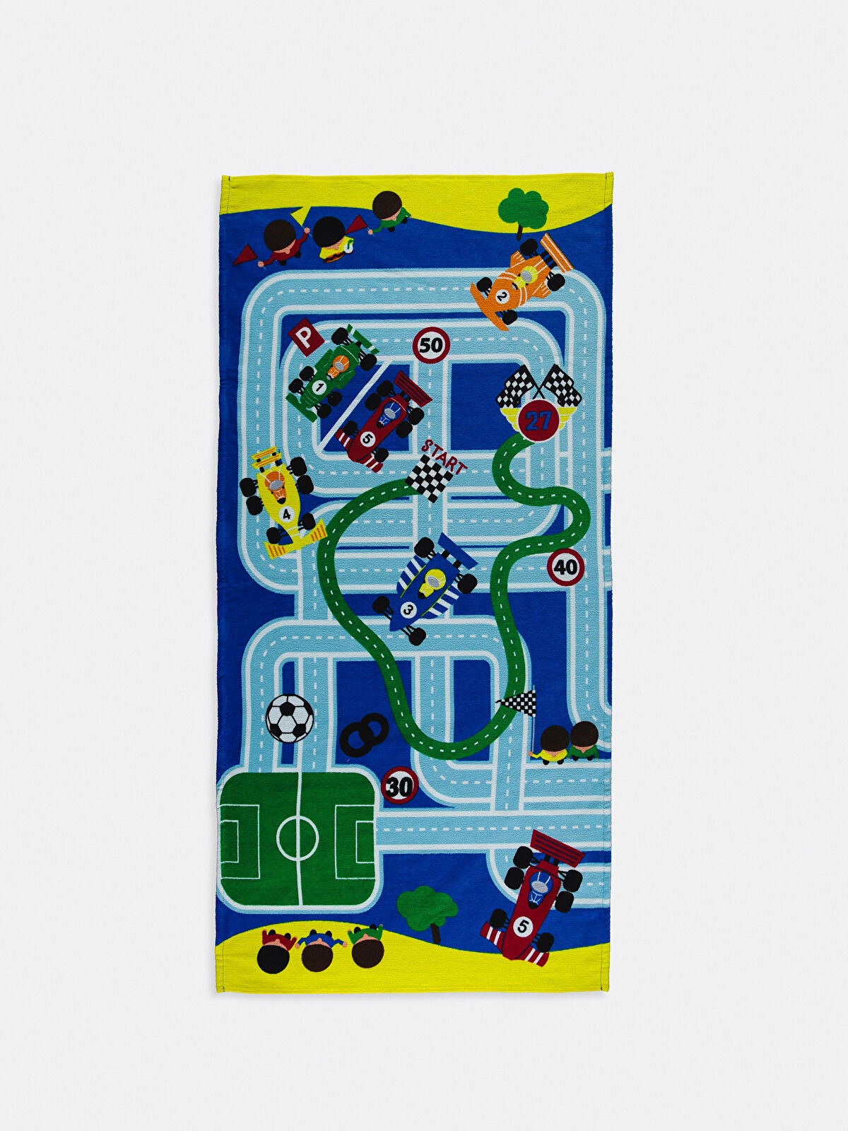 Erkek Çocuk Desenli Plaj Havlusu