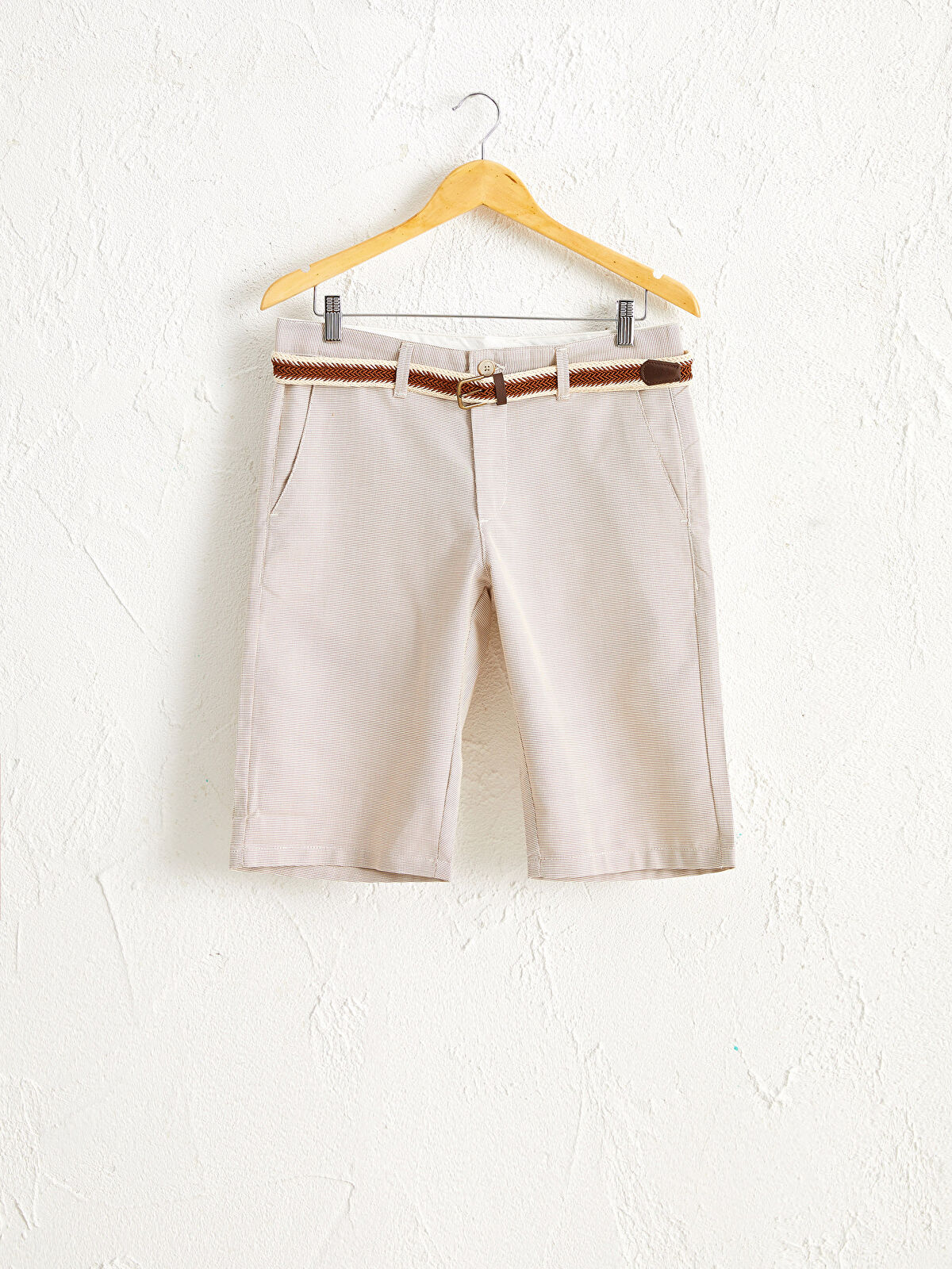 LCW VISION Slim Fit Ekose Erkek Şort