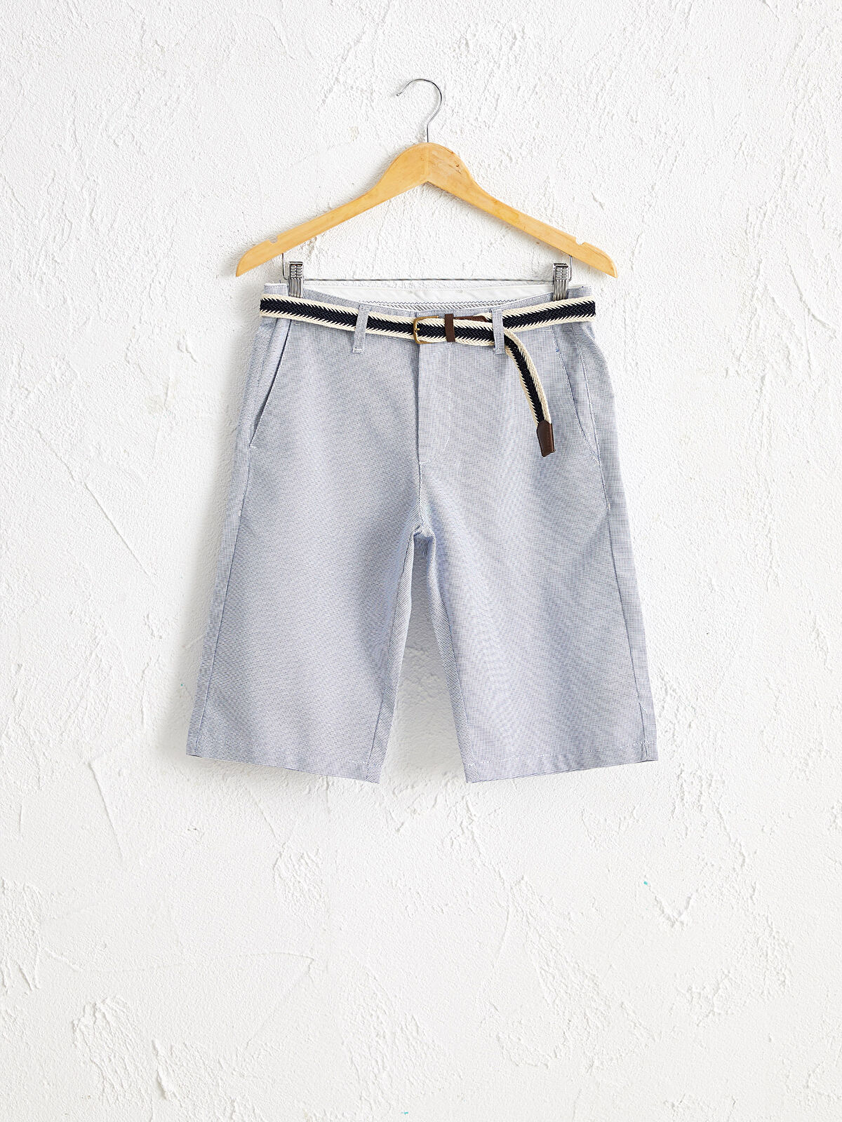 LCW VISION Slim Fit Ekose Erkek Şort