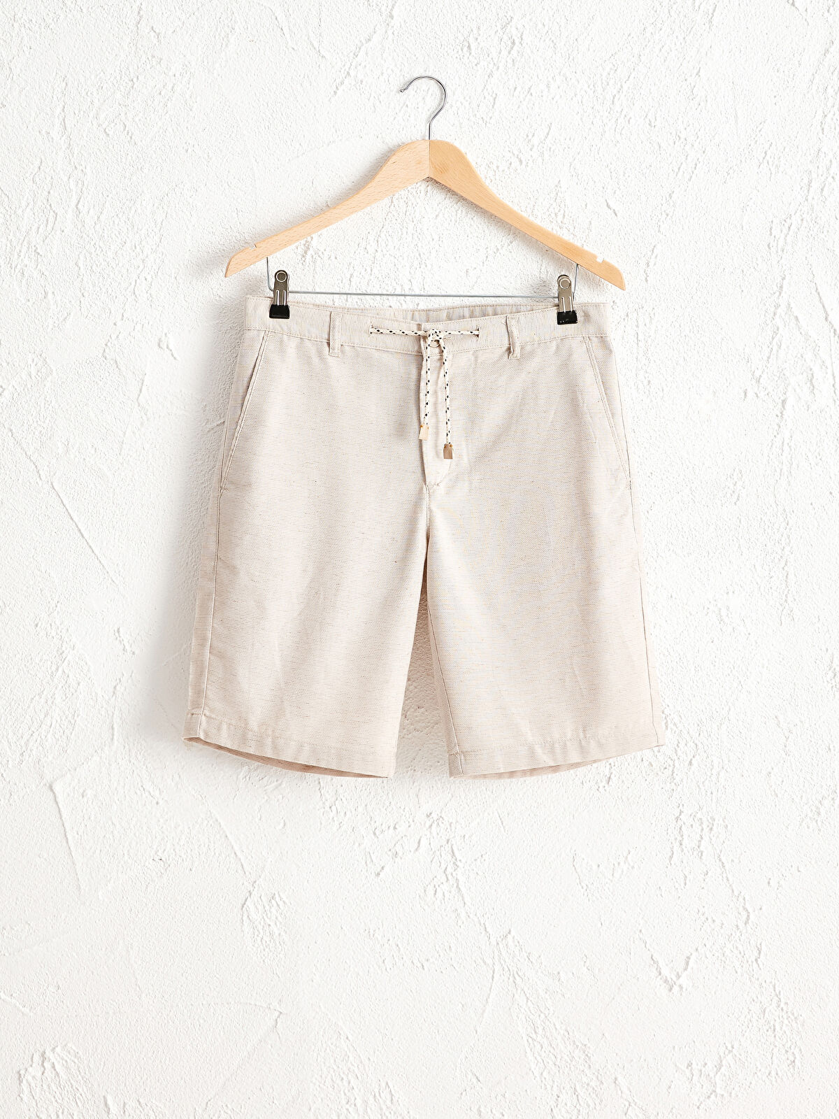 LCW VISION Slim Fit Keten Erkek Şort