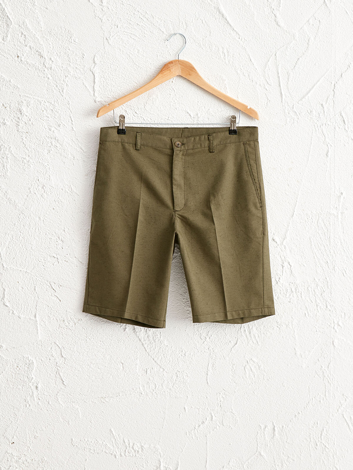 LCW VISION Slim Fit Keten Erkek Şort