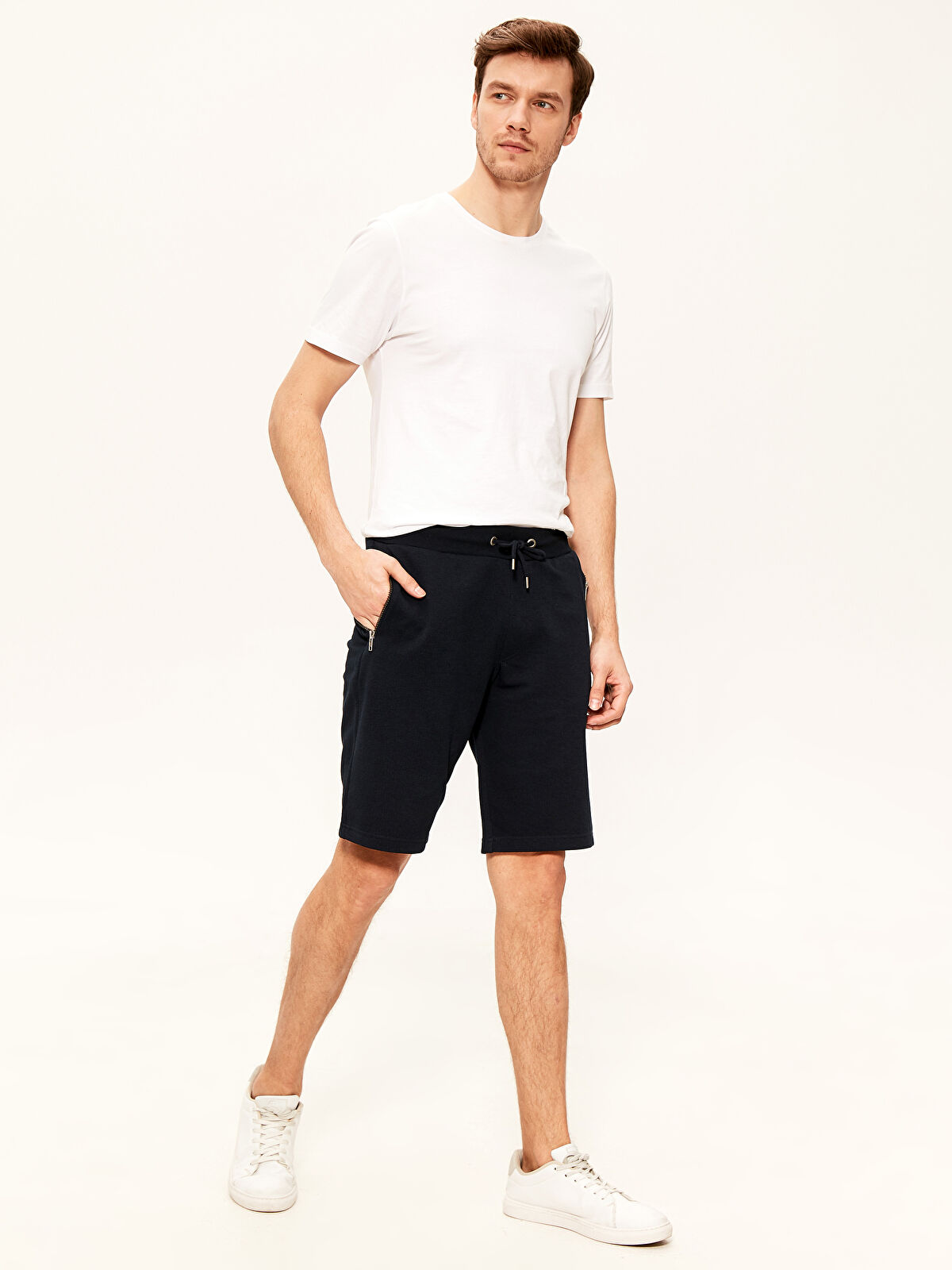 Standart Kalıp Pike Erkek Spor Şort