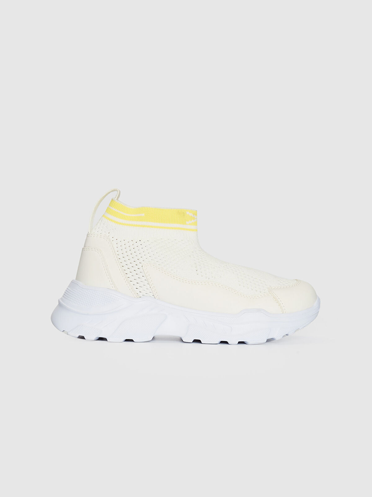 Kadın Kalın Taban Triko Günlük Ayakkabı