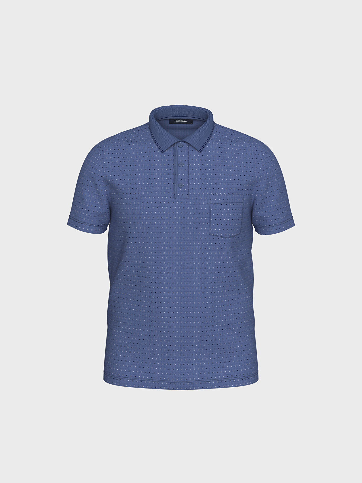 Merserize Polo Yaka Kısa Kollu Erkek Tişört