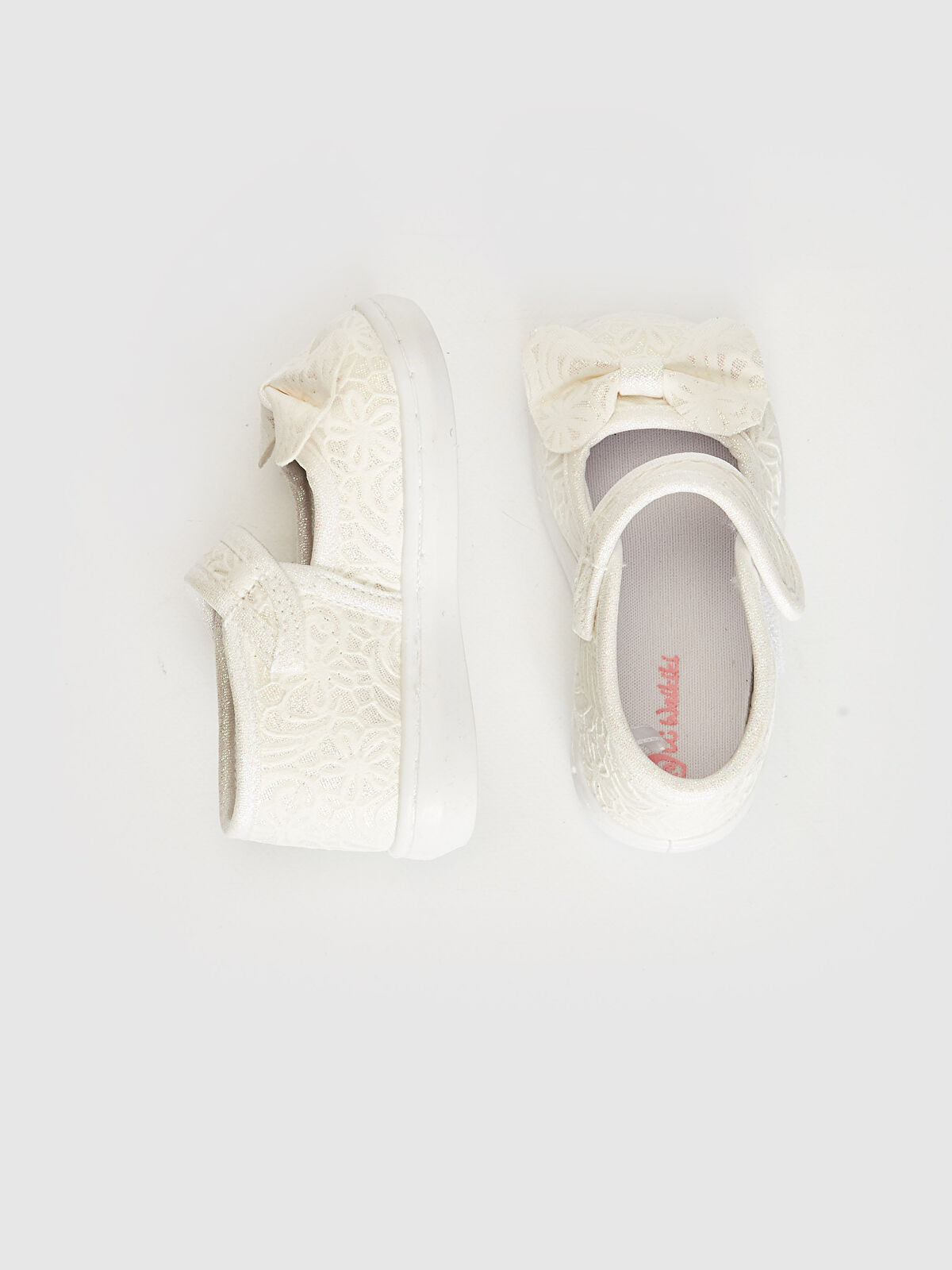 Kız Bebek Fiyonk Detaylı Babet Ayakkabı