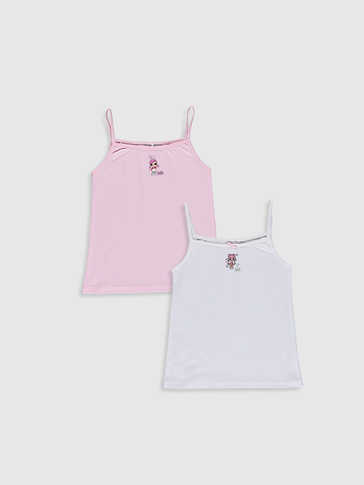 Pamuklu LOL Surprise OMG Lisanslı Kız Çocuk Atlet 2'li