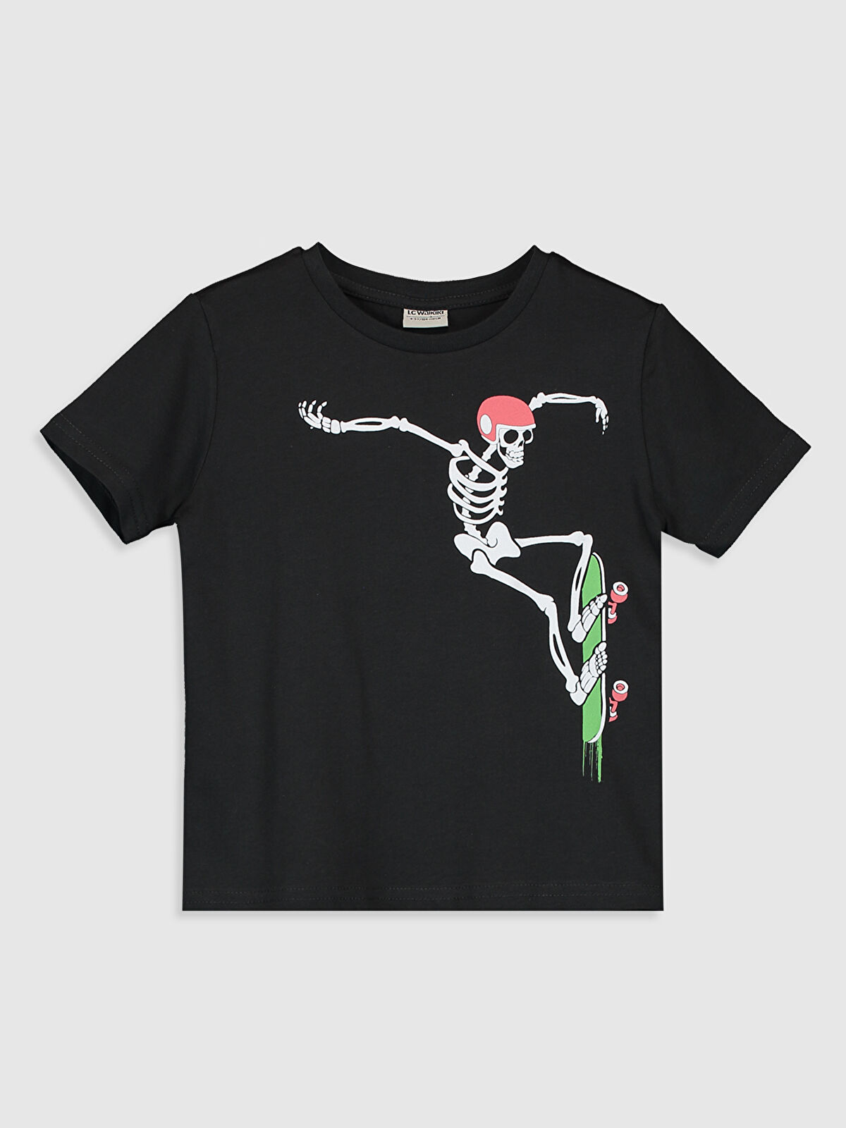 Erkek Çocuk Kuru Kafa Baskılı Tişört