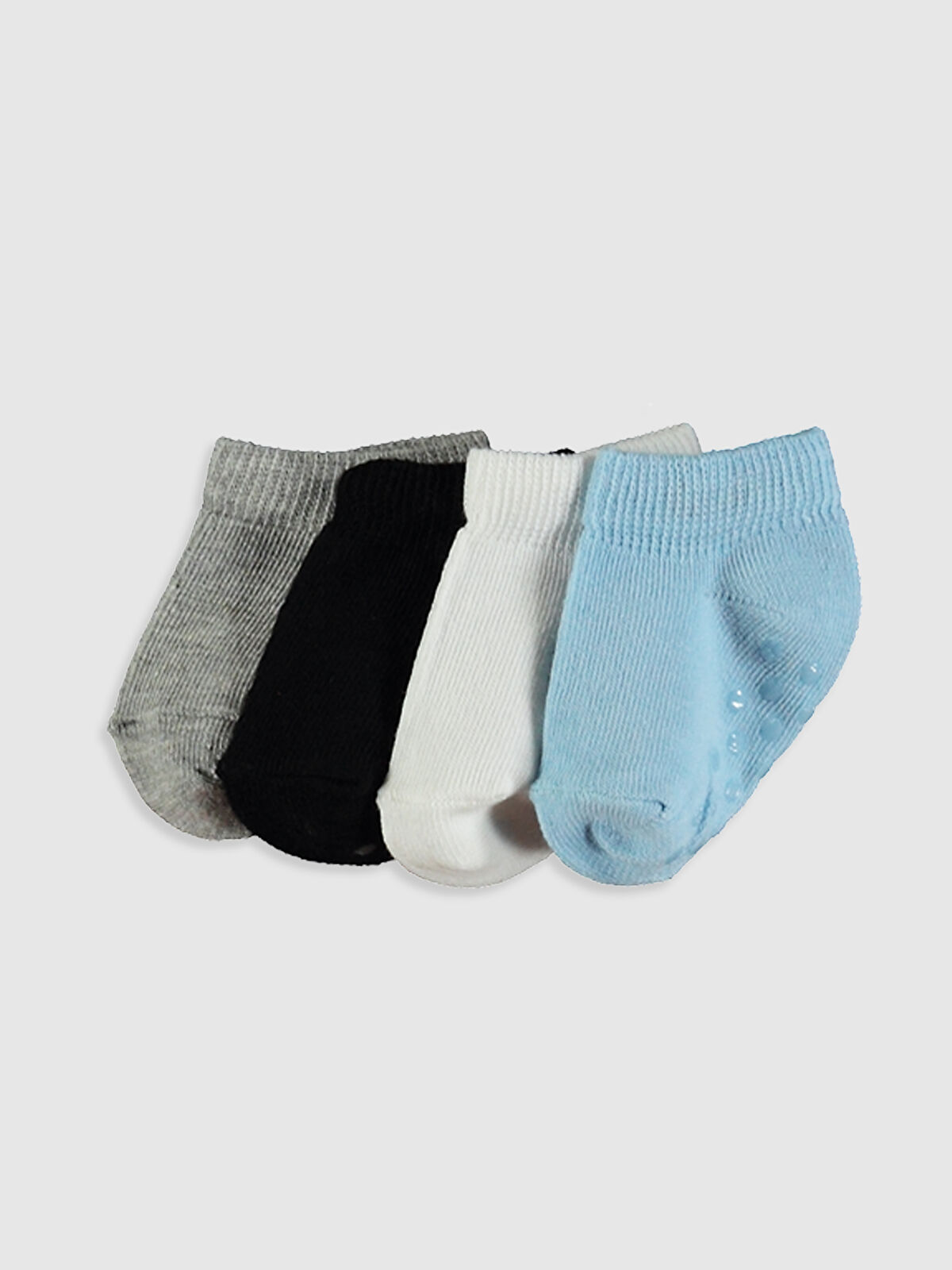 Erkek Bebek Babet Çorap 4'lü