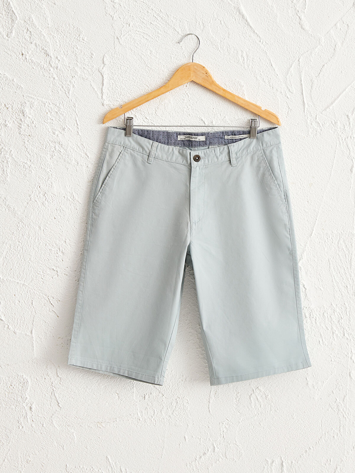 Regular Fit Basic Bermuda Erkek Şort Regular Fit Basic Bermuda Erkek Şort