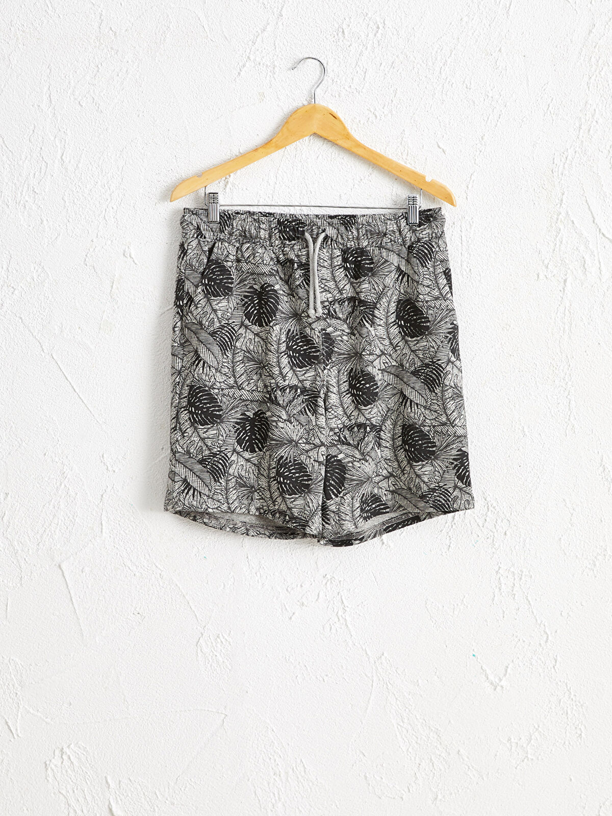 Slim Fit Beli Lastikli Spor Erkek Şort