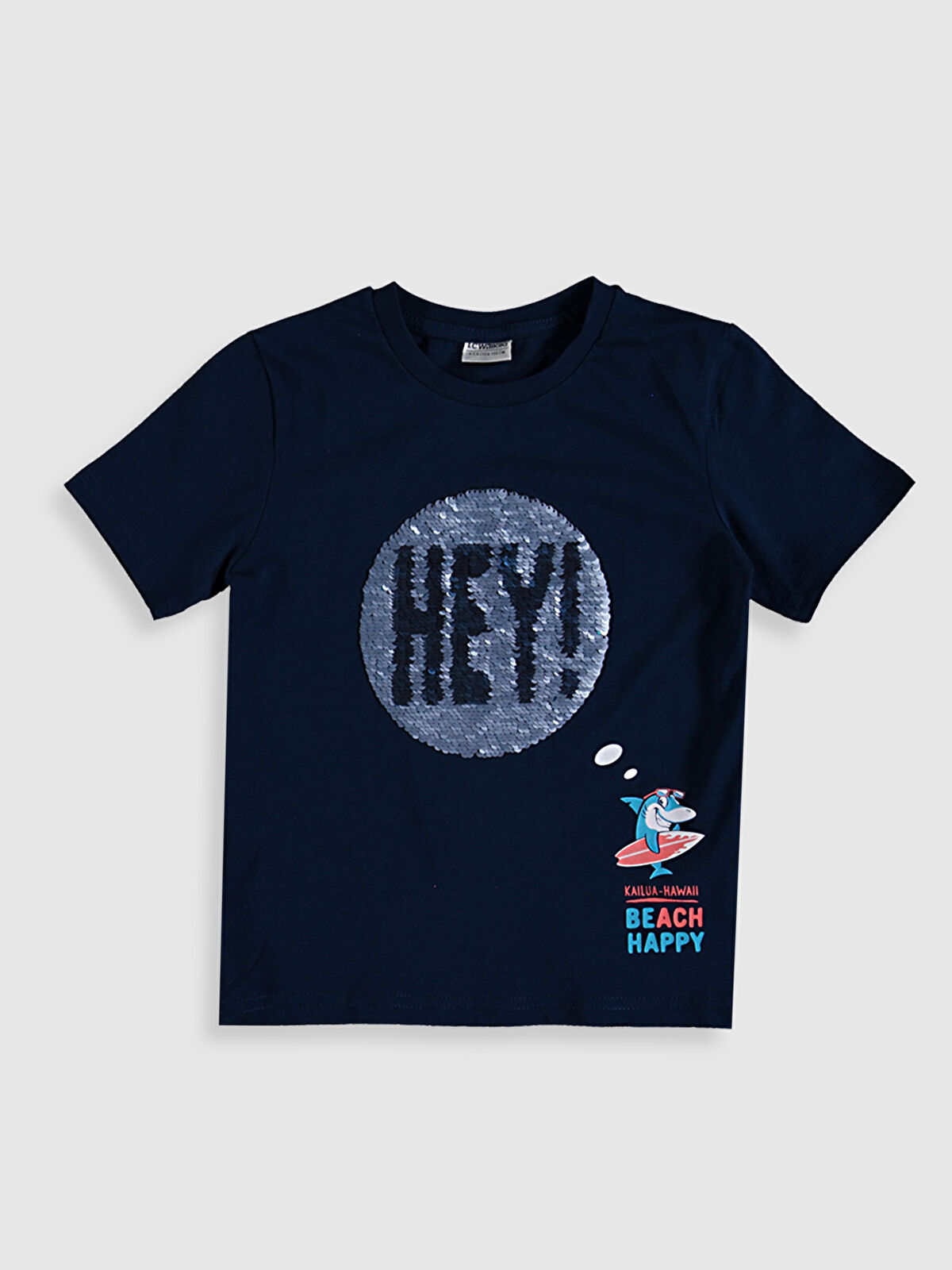 Erkek Çocuk Çift Yönlü Payetli Tişört