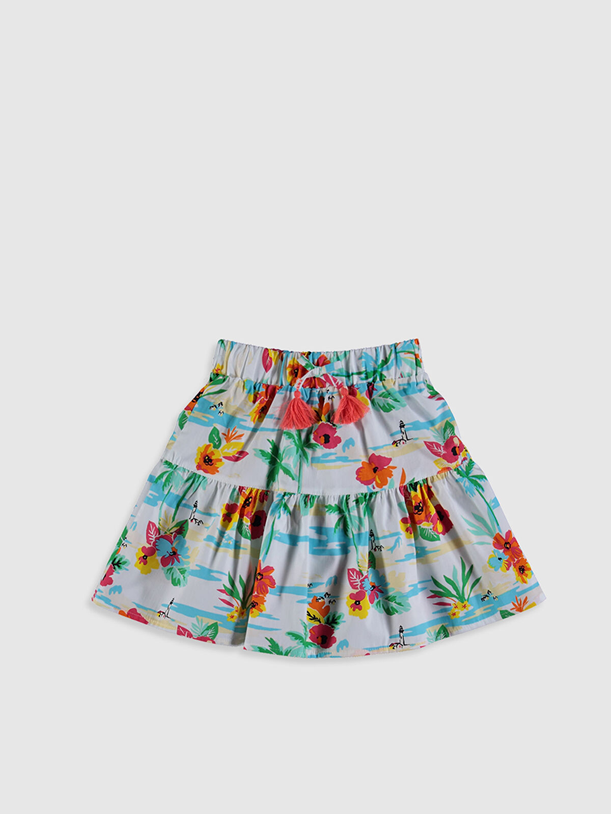 Poplin Kız Çocuk Etek