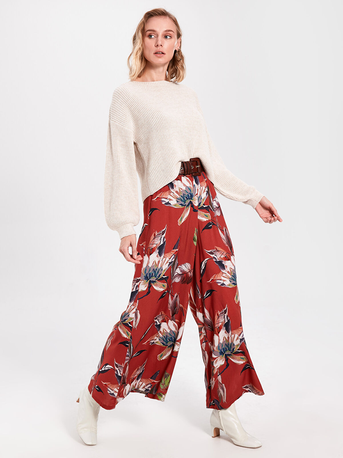 LCW CLASSIC Rahat Kalıp Kadın Pantolon Etek