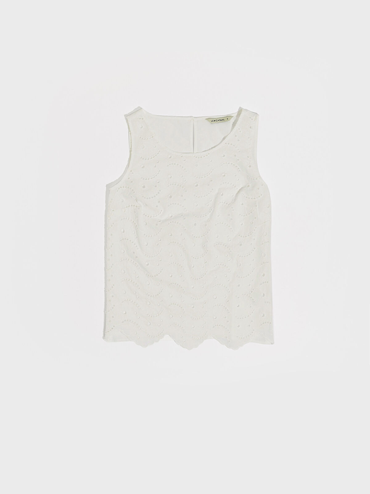 LCW CASUAL Standart Fit Askılı Poplin Kadın Bluz