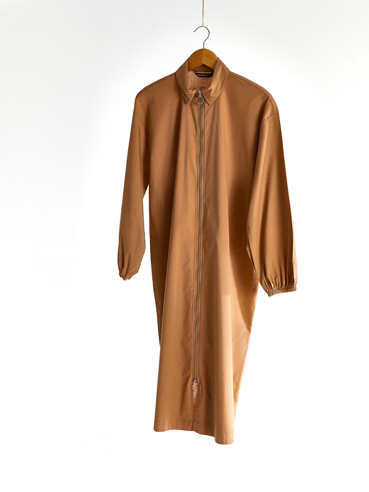 Fermuarlı Poplin Tunik