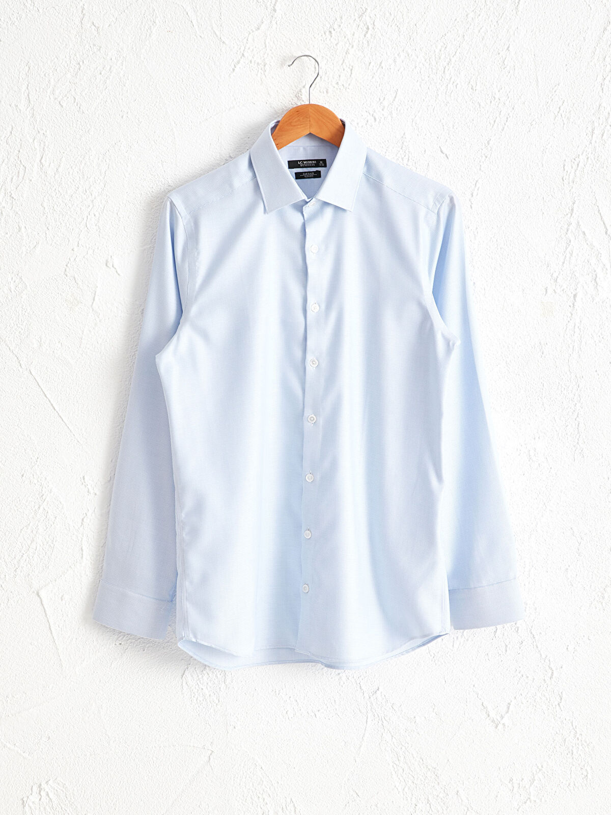 %100 Pamuk Non Iron Kırışmaz Gömlek