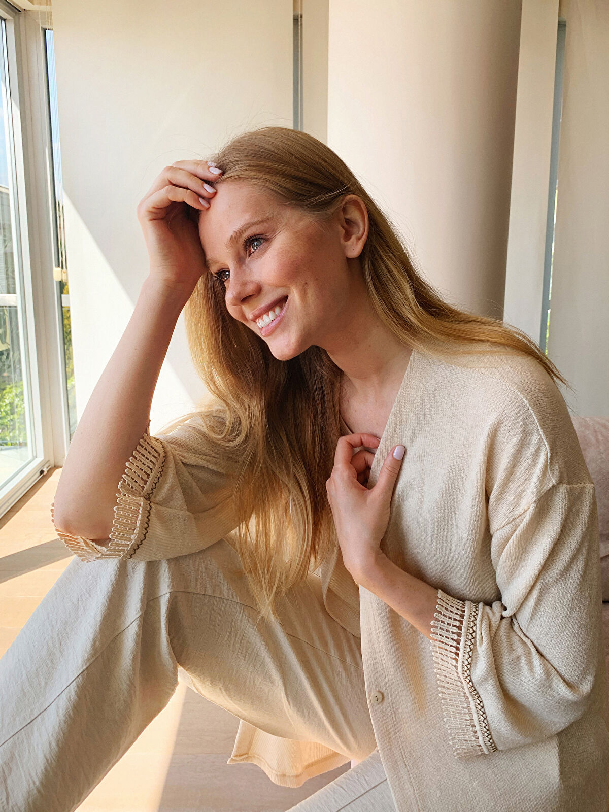 Kol Ucu Fistolu Salaş Hırka