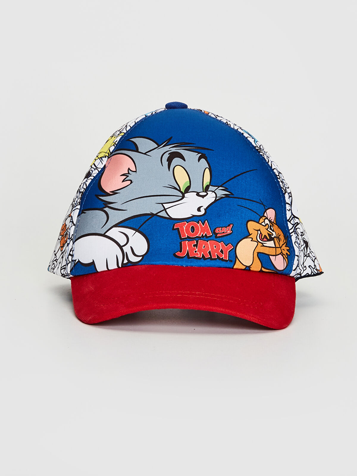 Erkek Çocuk Ter Bantlı Tom ve Jerry Baskılı Şapka