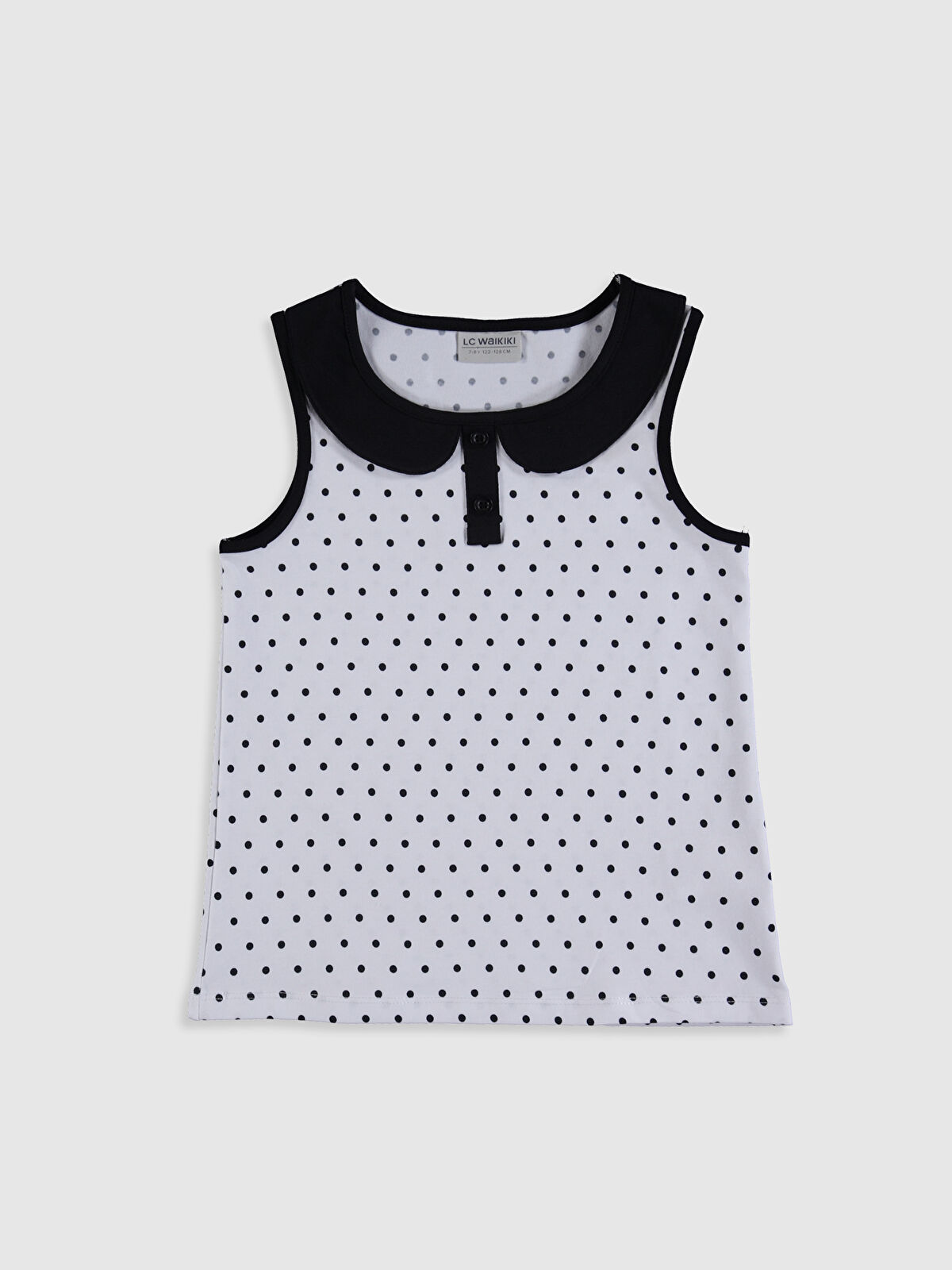 Bebe Yaka Kız Çocuk Atlet