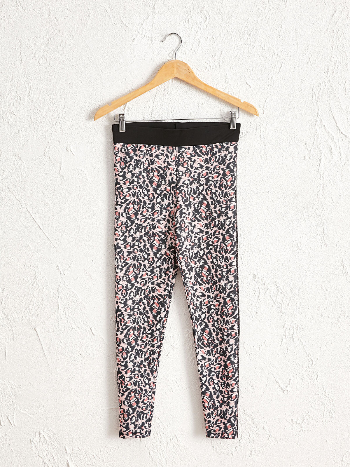 Leopar Desenli Uzun Tayt