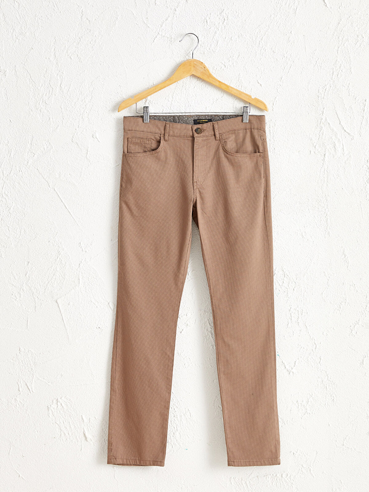 Slim Fit Armüllü Pantolon