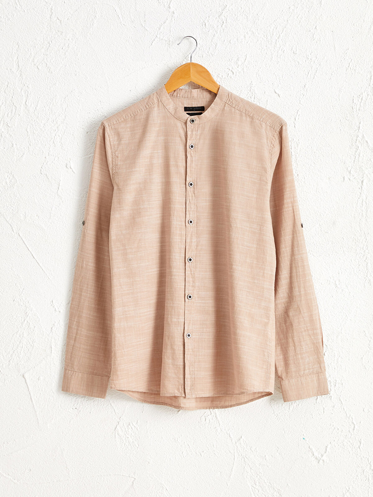 Ekstra Slim Fit Hakim Yaka Poplin Gömlek Ekstra Slim Fit Hakim Yaka Poplin Gömlek