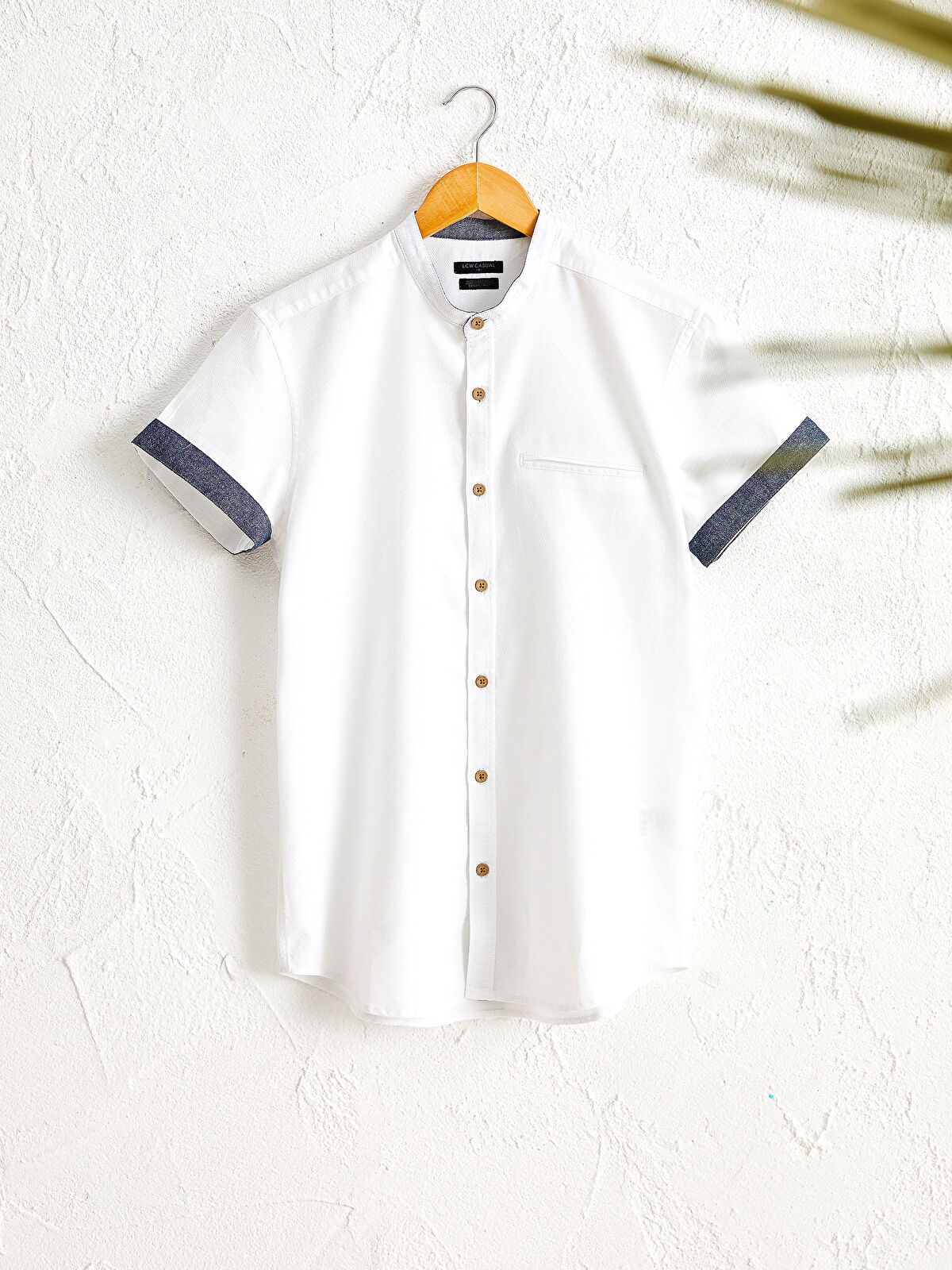 Ekstra Slim Fit Kısa Kollu Poplin Gömlek Ekstra Slim Fit Kısa Kollu Poplin Gömlek