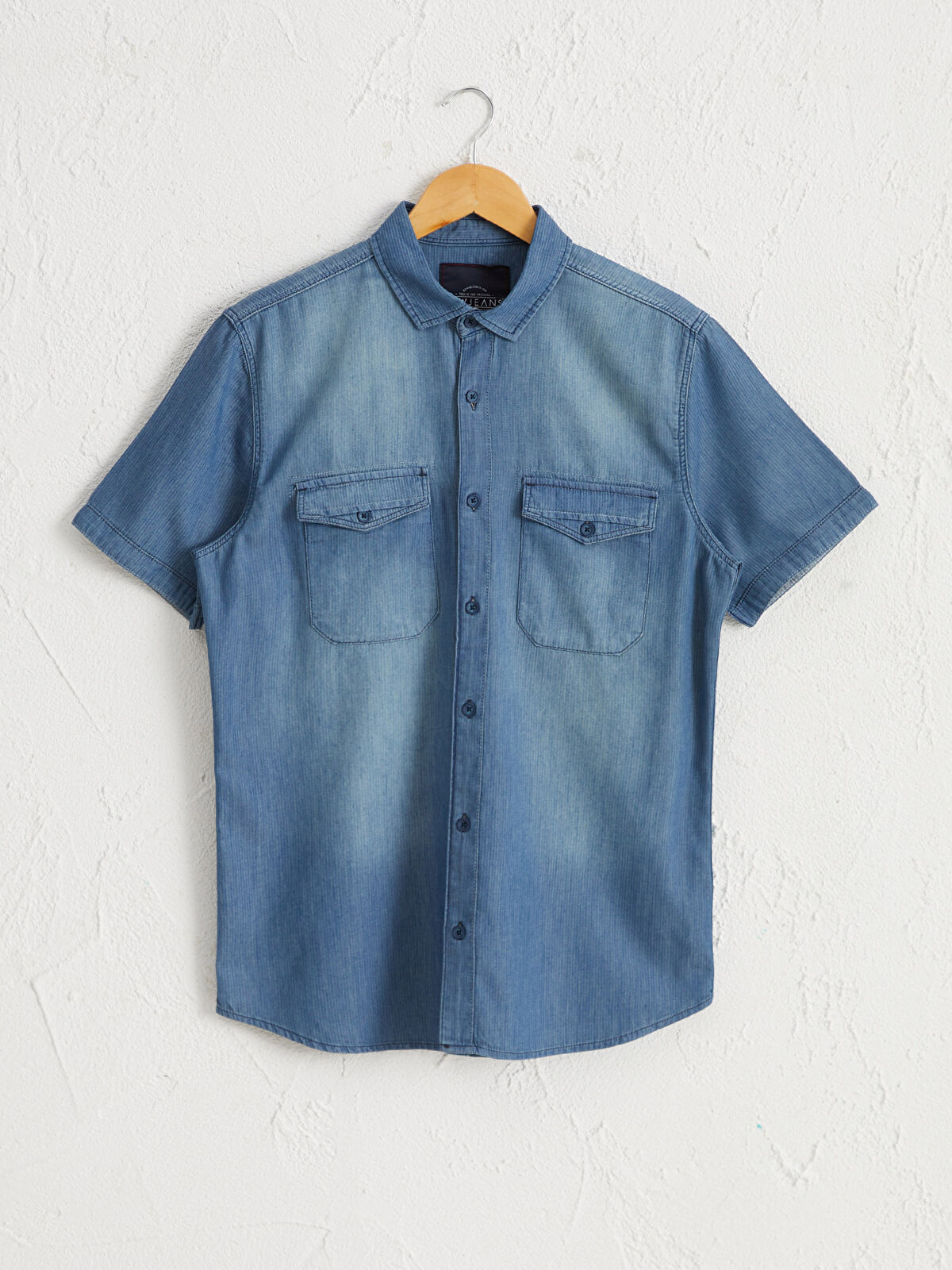 LCW CASUAL Slim Fit Erkek Jean Gömlek