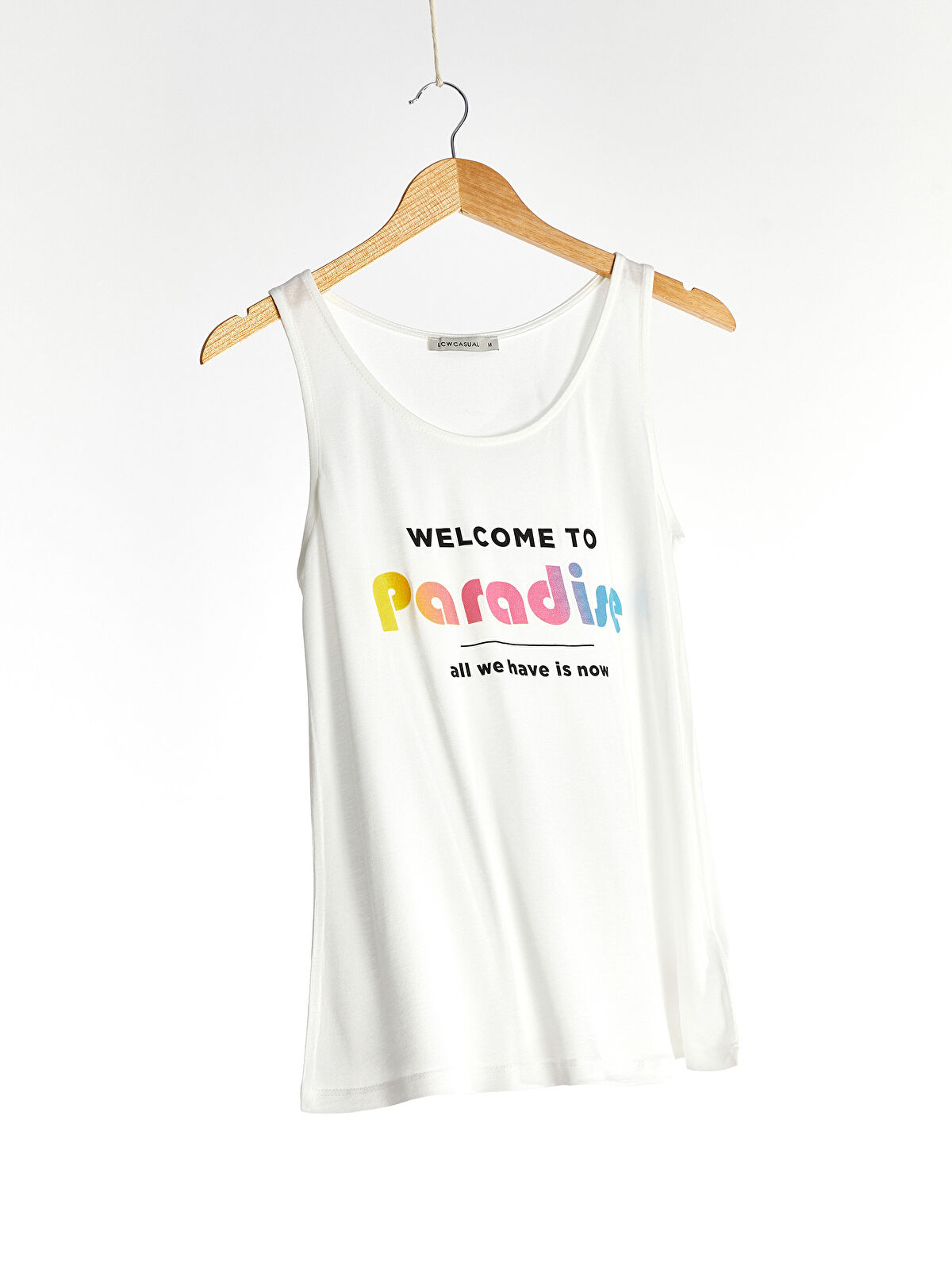 LCW CASUAL U Yaka Askılı Penye Kadın Atlet LCW CASUAL U Yaka Askılı Penye Kadın Atlet