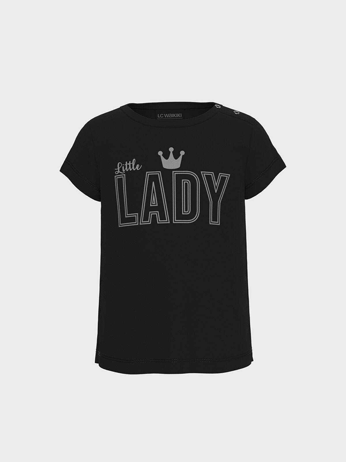 Kız Bebek Baskılı Pamuklu Tişört  Aile Kombini