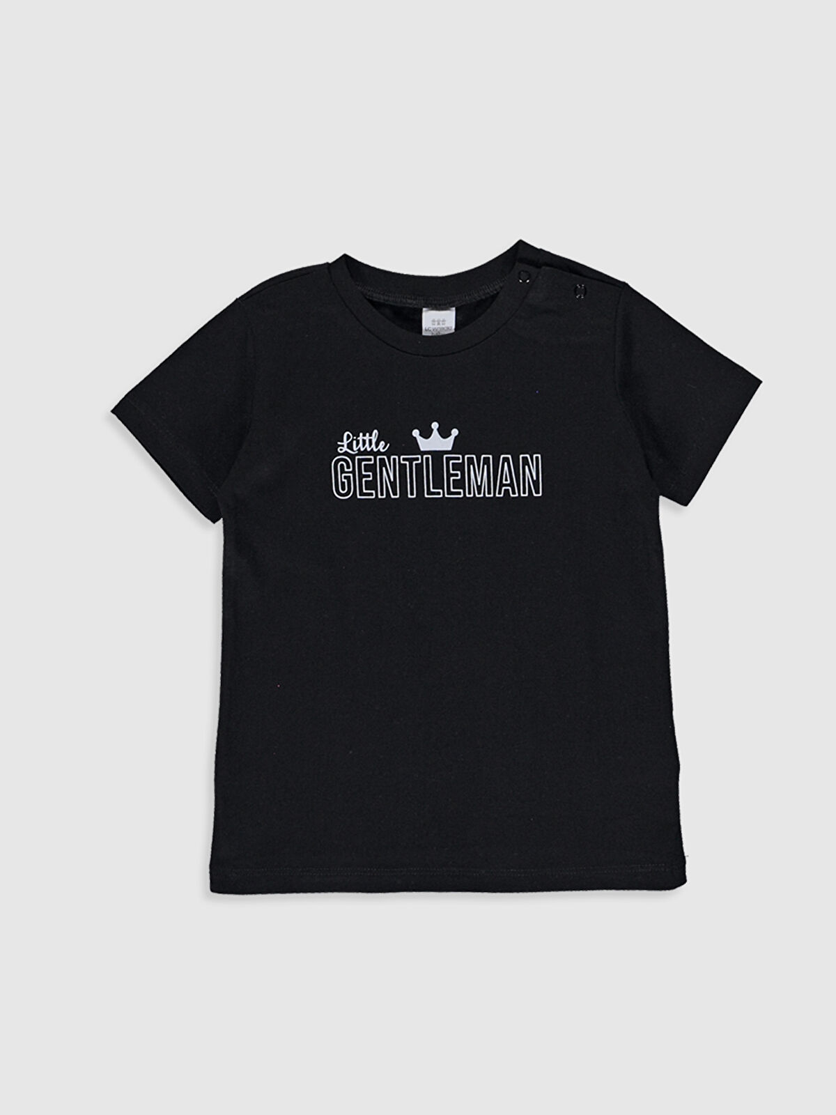 Kız Bebek Yazı Baskılı Pamuklu Tişört  Aile Kombini