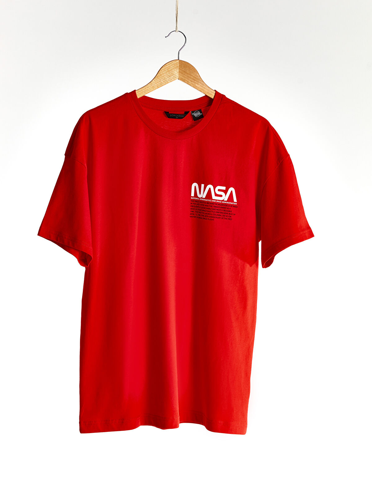 Oversize Nasa Baskılı Tişört